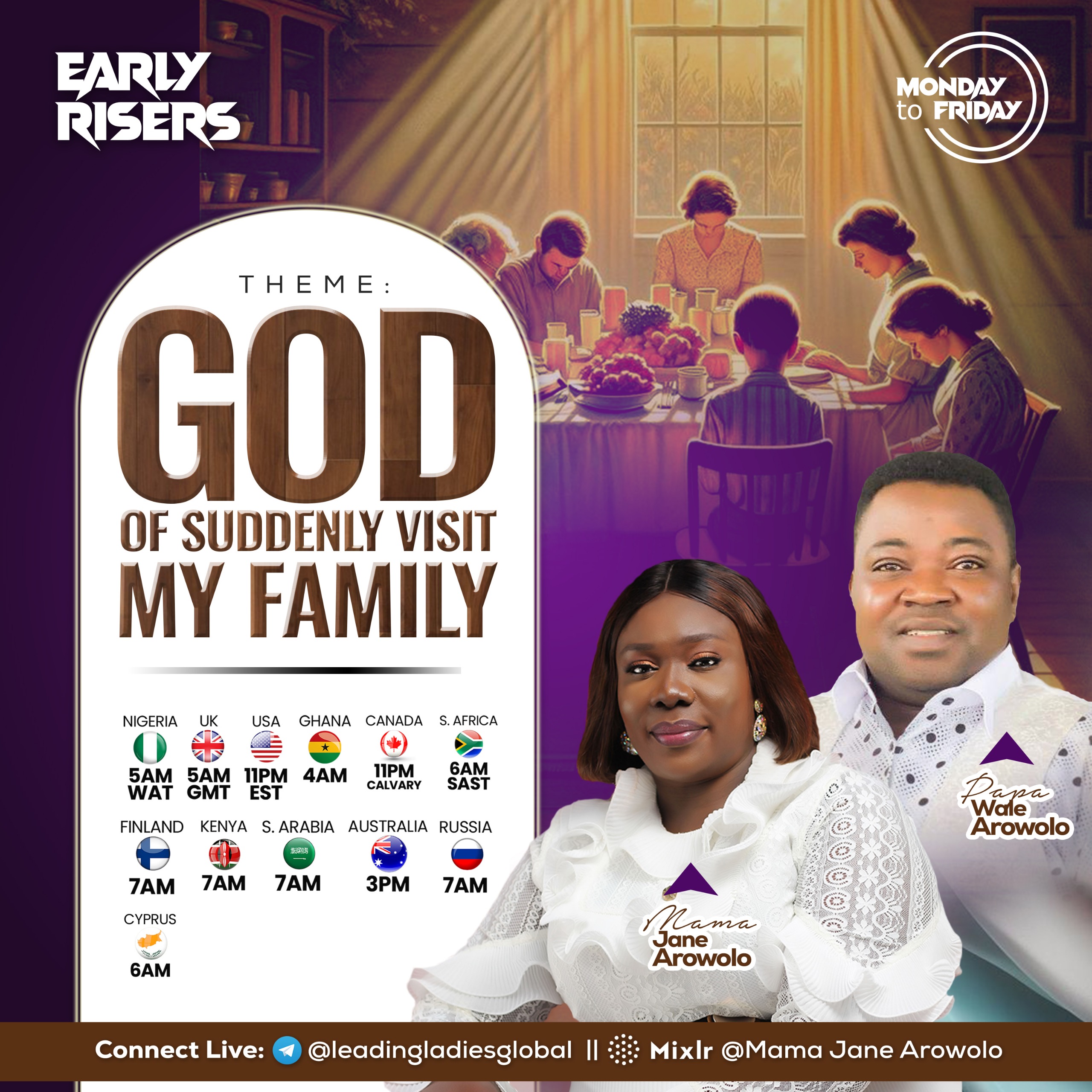 Mama Jane Arowolo | Mama Jane Arowolo's live audio